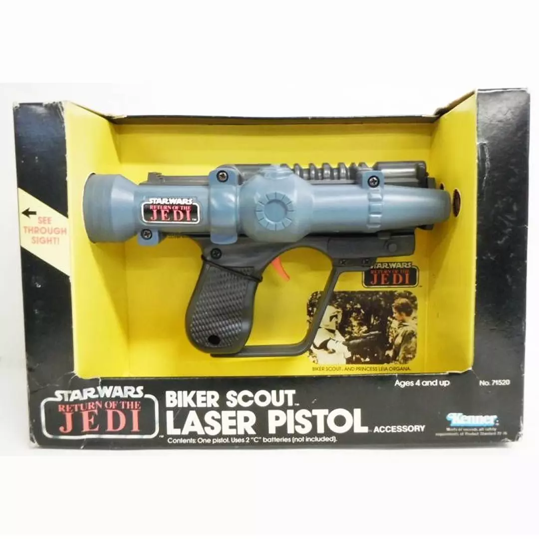 Biker Scout Laser Pistol – Kennerverse